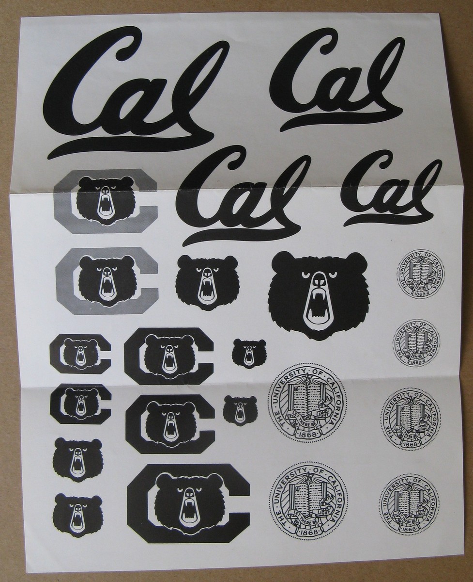 University Of California Football Logo University Of California