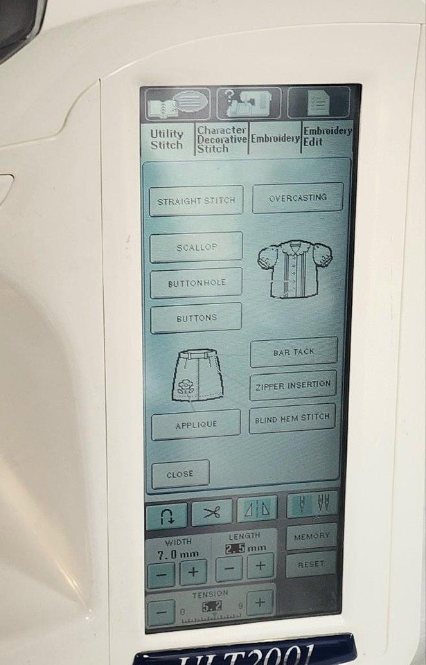 Brother ULT2001 Embroidery Sewing Machine | eBay