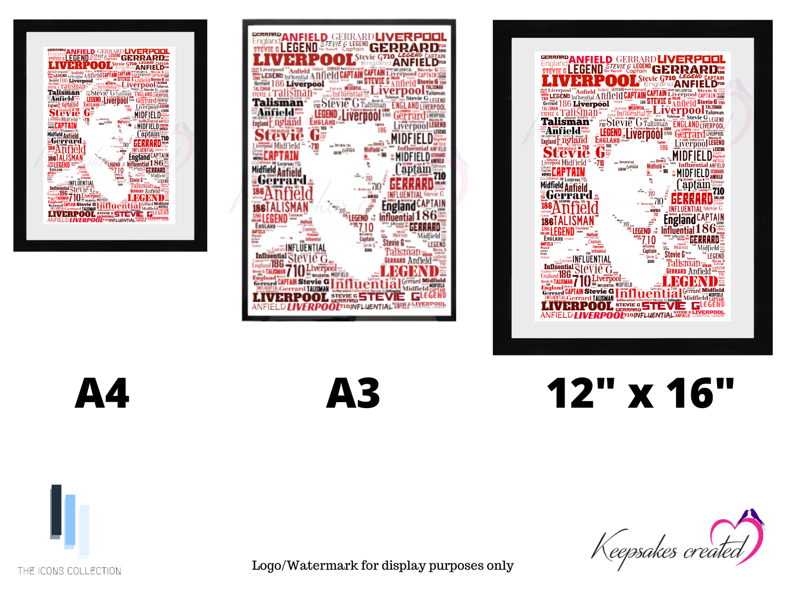 Steven Gerrard Liverpool FC Stevie G Art Collectable/Memorabilia ...