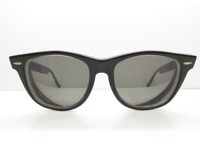 B&L RAY-BAN WAYFARER II Horn-rimmed EYEGLASSES FRAMES sunglasses 53-18 ...