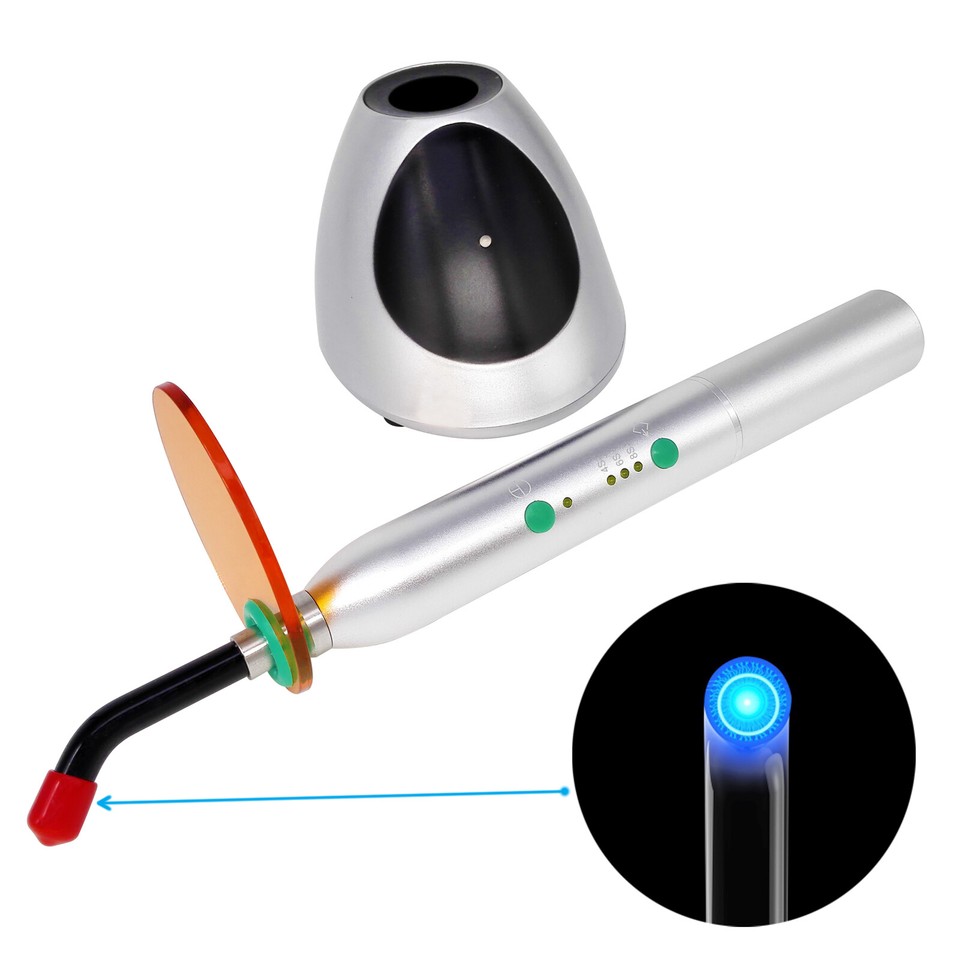 Wireless Dental Orthodontics LED Curing Light YS-C 2700mw/c㎡ Resin Cure ...