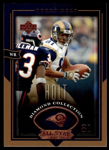 2004 UD DIAMOND ALL-STAR TORRY HOLT #45 ST. LOUIS RAMS 4208 | eBay