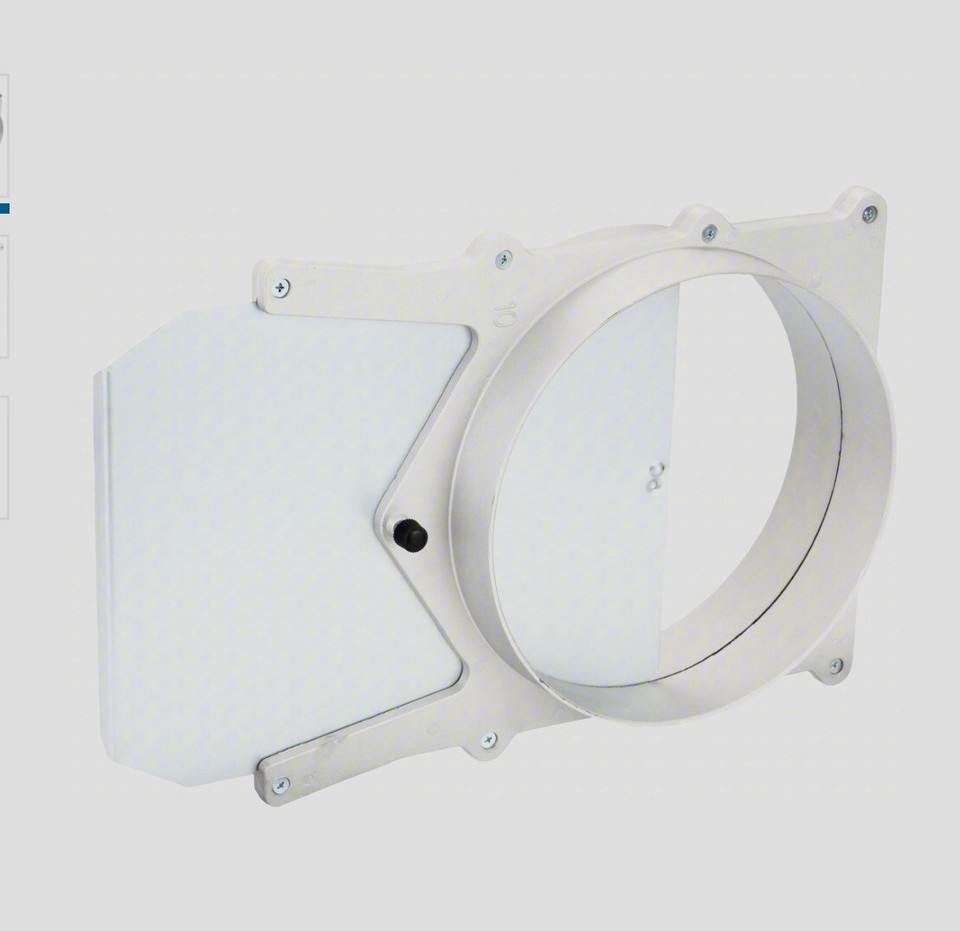 10" Manual Blast Gate - Industrial Grade (Aluminum body / Galvanized ...