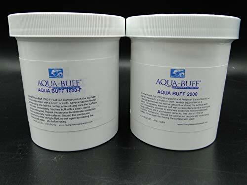 Aqua-Buff Compound and Polish Kit (1 Pint of AB1000 and 1 Pint of A2000 ...