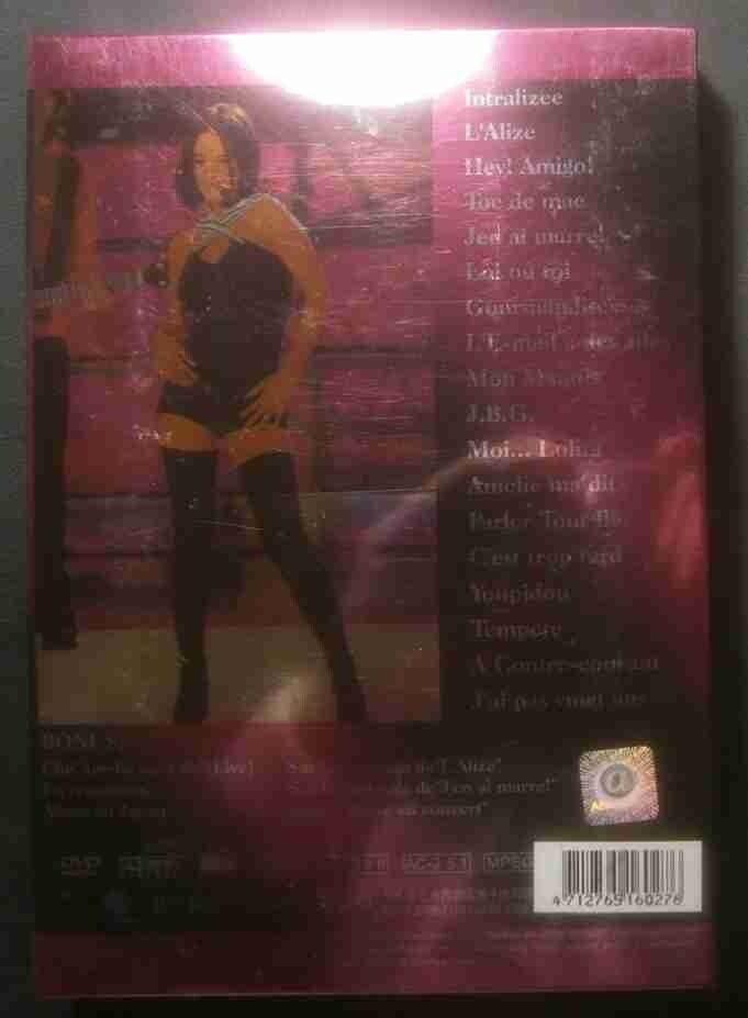 DVD+ 1 CD Alizee - En Concert Live sealed w/slipcase+OBI bonus clip ...