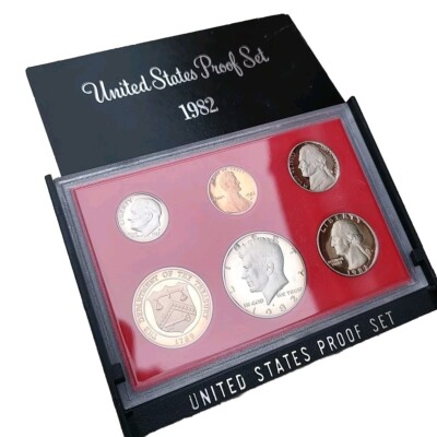1982 Proof Set U.S. Mint | eBay