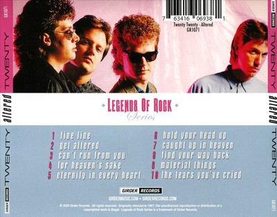 TWENTY TWENTY - ALTERED NEW CD 763416069381| eBay