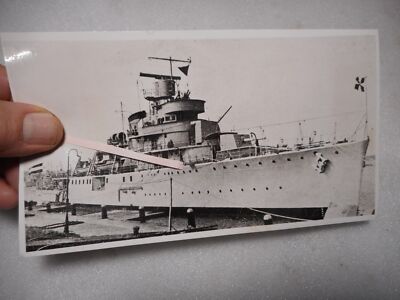 Original WW II Dutch Destroyer Van Kinsbergen Near Cuba Press Photo | eBay