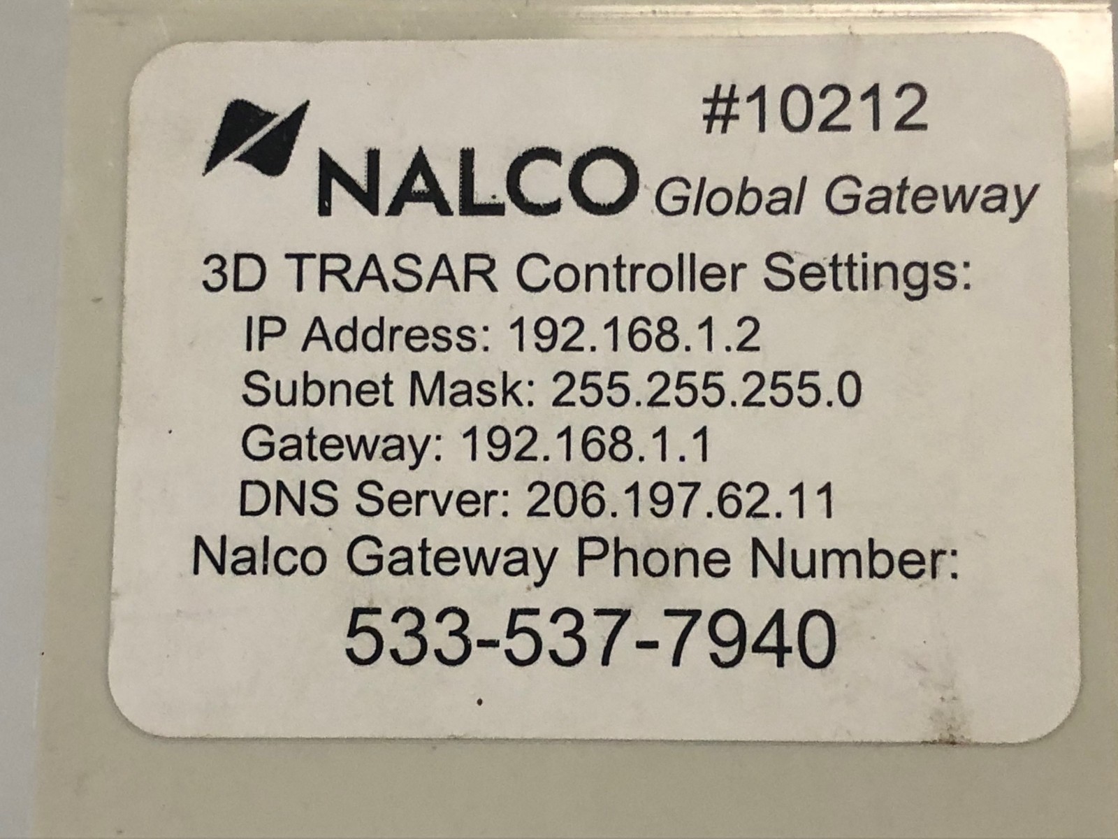 GOOD USED! NALCO 3D TRASAR GLOBAL GATEWAY CONTROL BOARD 104031044 | eBay
