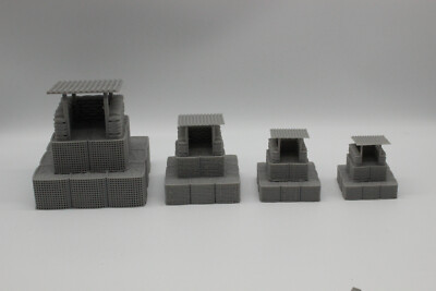 Mondern Day Hesco Overwatch Tower 1:100 1:87 1:72 1:48 | eBay