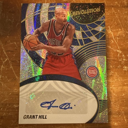 2024-25 Panini Revolution AUTO Autograph Grant Hill Detroit Pistons ...