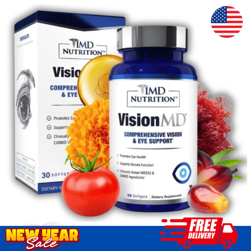 1MD Nutrition Vision MD Eye Vitamin CARMIS - Eye Supplement - 30 ...