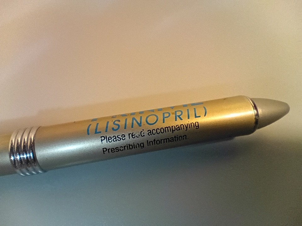 Original Metal Prinivil® Drug Rep Pharmaceutical Rare Promo Pen 🖋️ | eBay