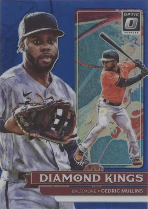 2022 Panini Donruss Optic - Diamond Kings Cedric Mullins #5 Blue Prizm ...