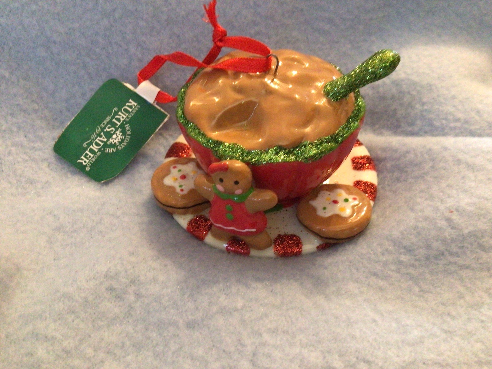 Kurt Adler Gingerbread Ceramic Mixing Bowl With Cookies At Base NewT | eBay