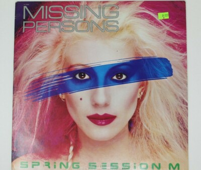MISSING PERSONS "Spring Session M" Vinyl LP - 1982 Capitol ST 12228 ...