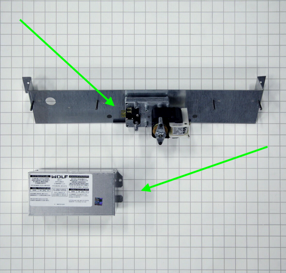 Wolf DD361 Downdraft Vent Gear Motor + Controller | Genuine OEM Wolf ...