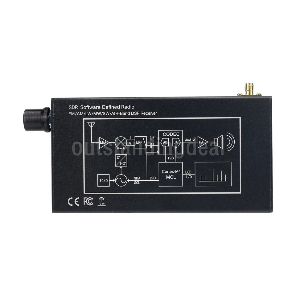 Software Defined Radio SDR Radio Receiver Digital Demodulation CW/AM ...