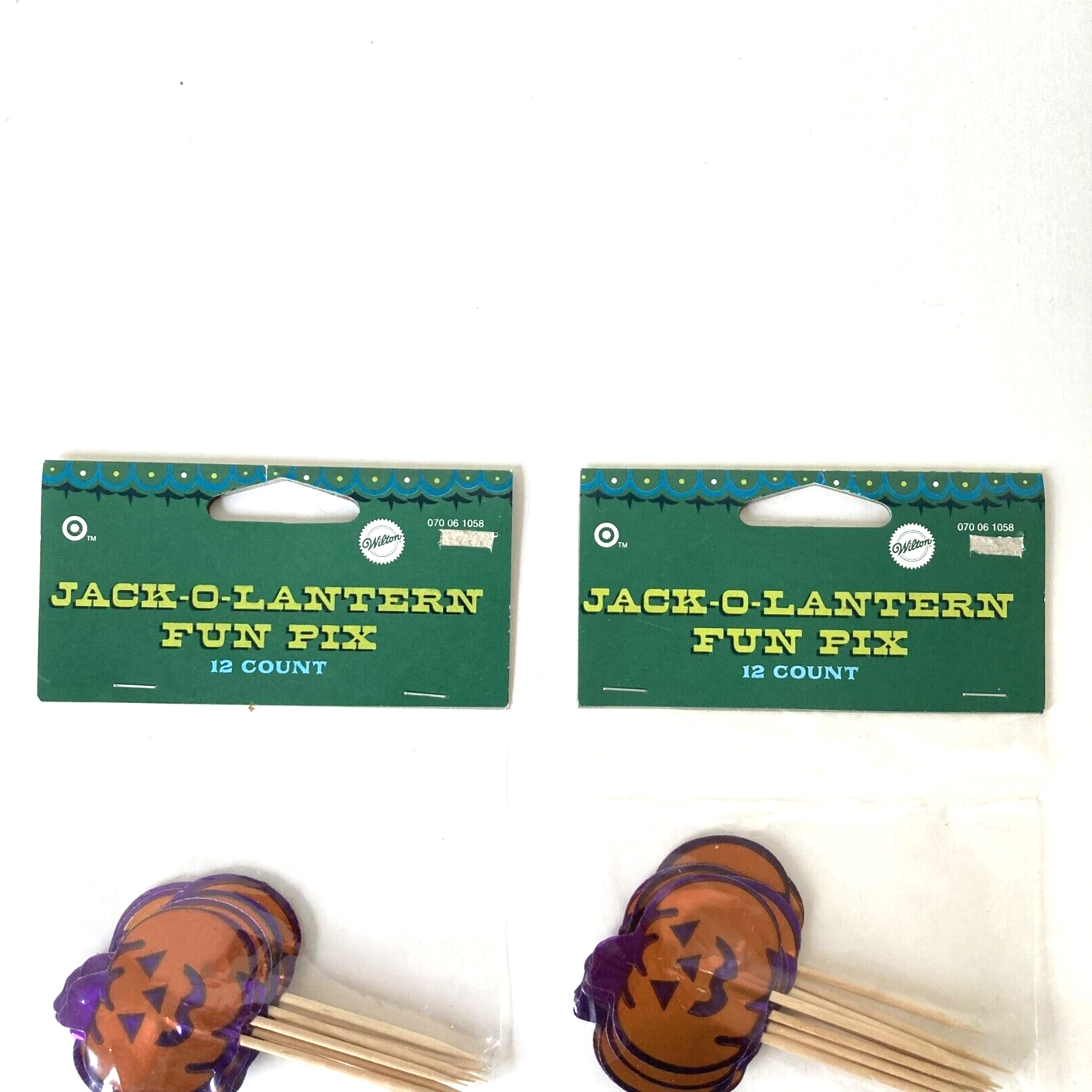 Vintage Wilton Jack O Lantern Fun Pix Pumpkin Face Shiny Party ...