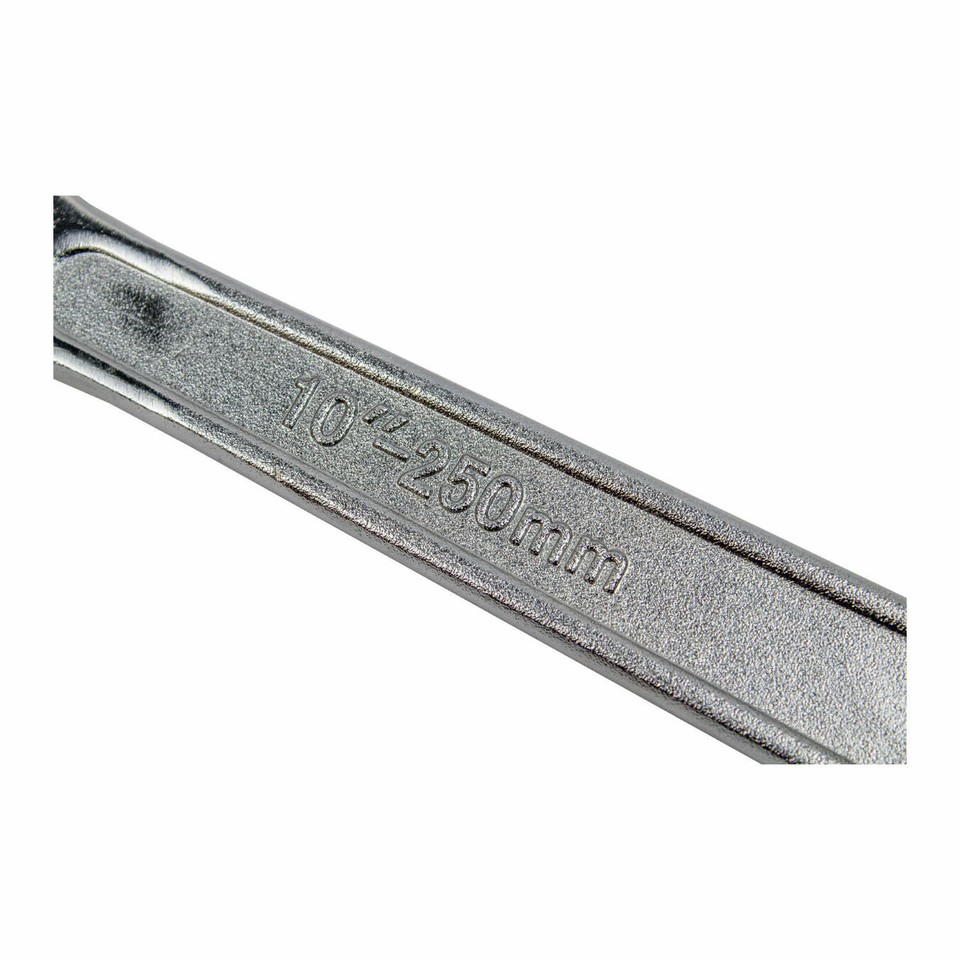 KING 6" 8" 10" 12" Inch Open-End ADJUSTABLE WRENCH, Chrome-Plated Steel ...