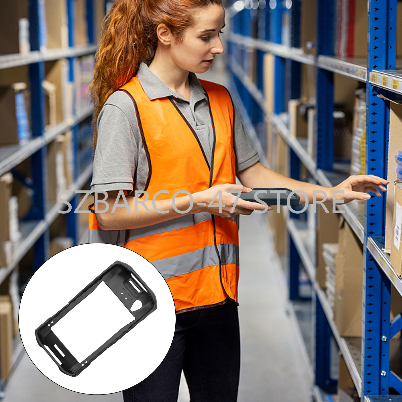 For Zebra TC21 TC26 Computer Scanner Protective Sleeve Cover Case ...