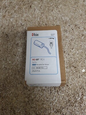 MASIMO RD SET TC-I SpO2 Adult Reusable EAR Sensor 3 ft, 4053 | eBay