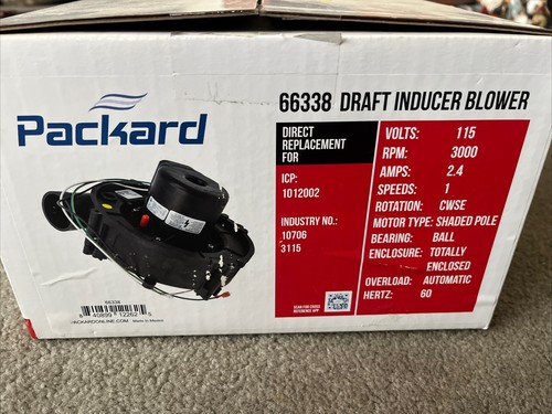 66338 Furnace Draft Inducer Motor for Heil Tempstar 1014338/A 1012002 ...