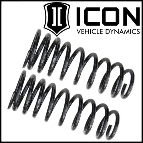 ICON 3" Lift Rear Dual Rate Coil Springs PAIR fit 1991-1997 Toyota Land ...