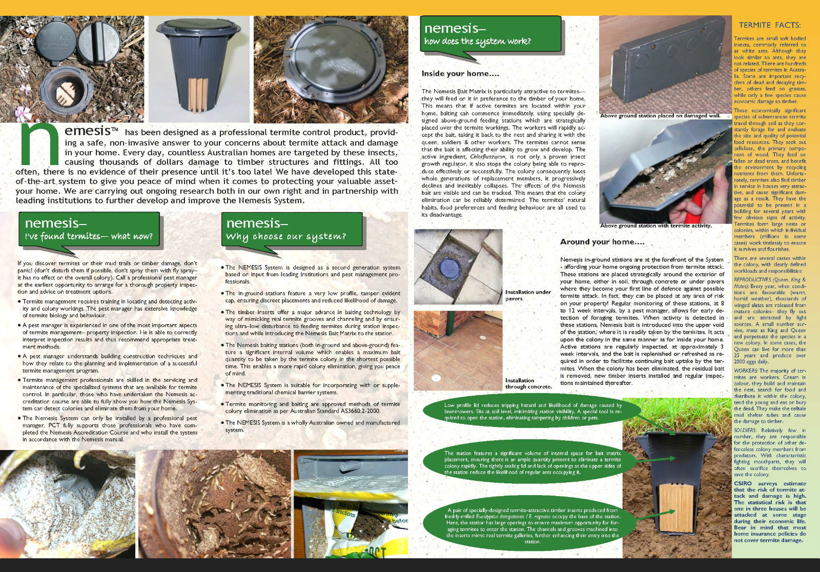 Nemesis Termite Above Ground Monitor Bait Station Pest Control ...