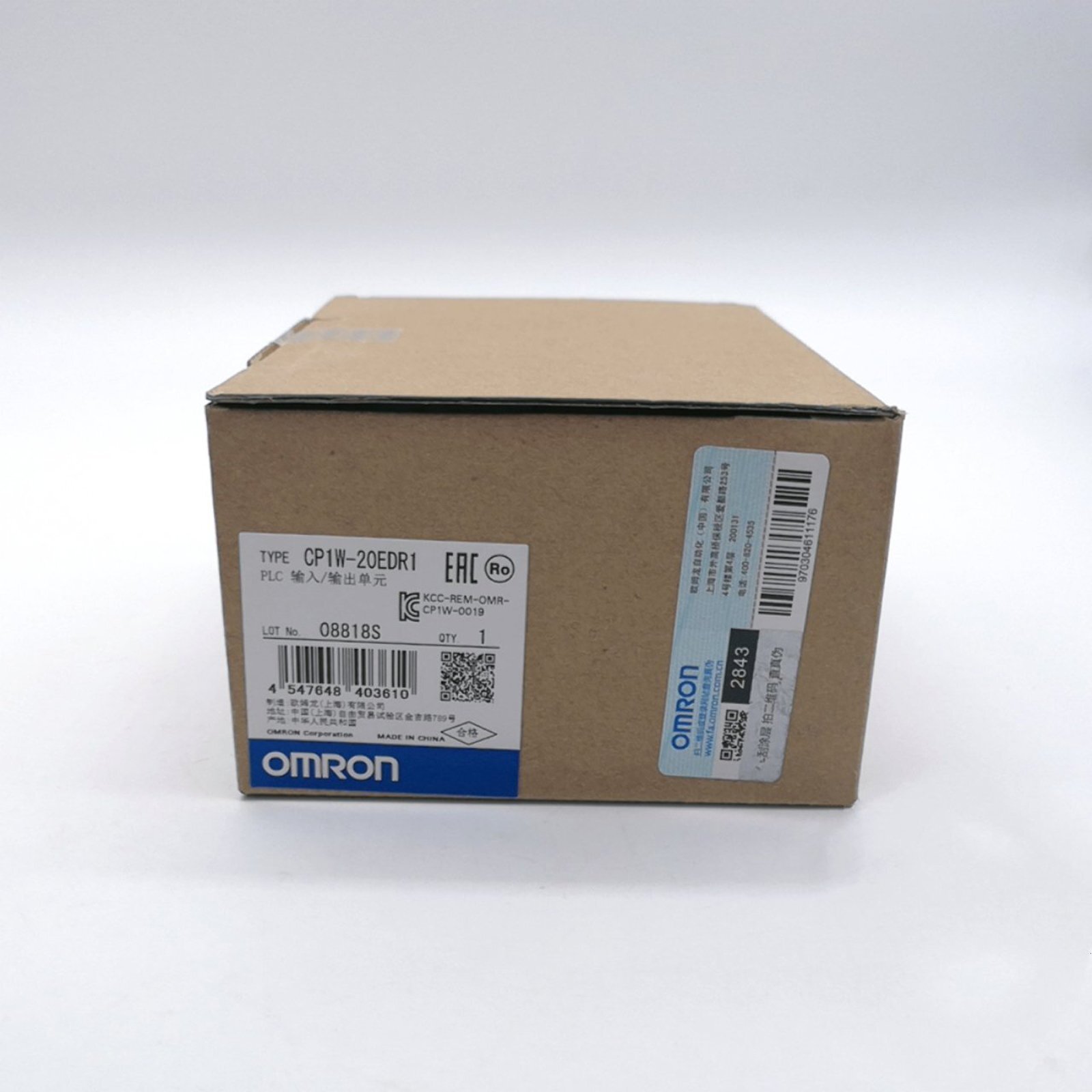 OMRON New Programmable Controller PLC CP1W-20EDR1 CP1W-20EDR1 free ...