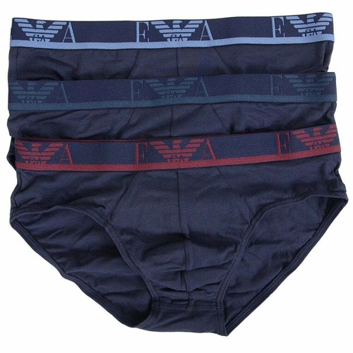 Emporio Armani EA7 Cotton Navy Brief | eBay