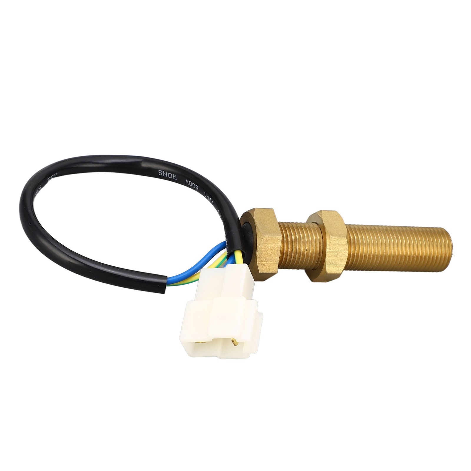 Magnetic Rotate Speed Sensor M16x1.5 IP44 Brass RPM Speed Transducer ...