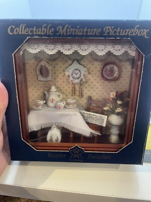 Reutter Prozellan Dining Room Picture Box 1:12 Scale | eBay
