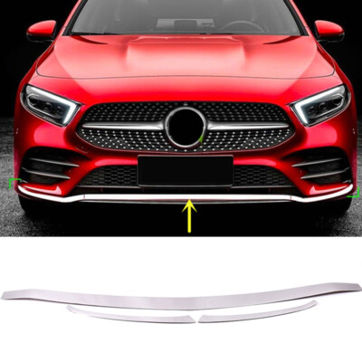 For Benz A Class W177 AMG Line 2019-2023 Car Front Bumper Decoration ...