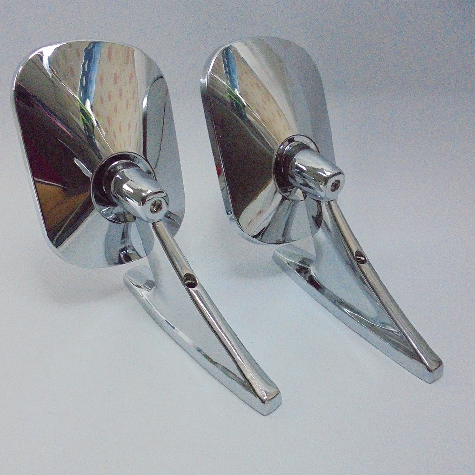 DATSUN Z 240Z 260Z 280Z 510 620 521 LH&RH Chrome Square Fender/Door ...