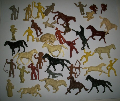 Marx Wild west play set figures collection | eBay