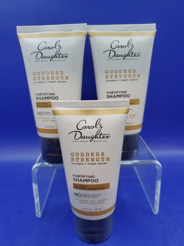 3 X Carol's Daughter Goddess Strength Fortifying Shampoo 2.5Oz Each ...