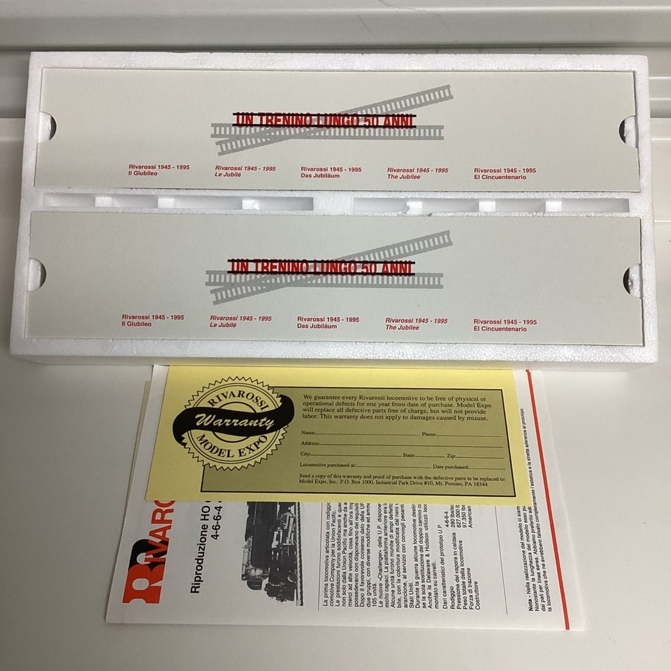 Rivarossi Ho Scale 3985 Union Pacific 4-6-6-4 Challenger !!! | eBay