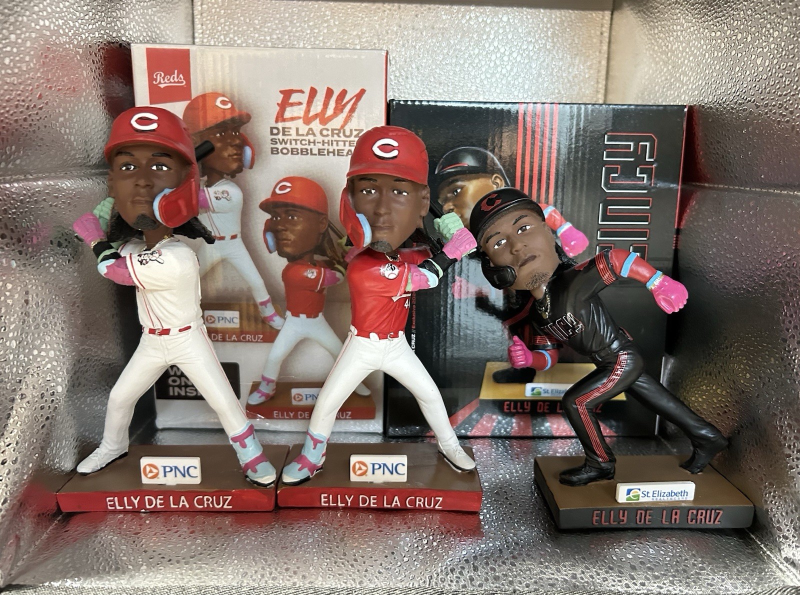 ELLY DE LA CRUZ CINCINNATI Reds 3 Bobbleheads 2025-2024 SGA new | eBay