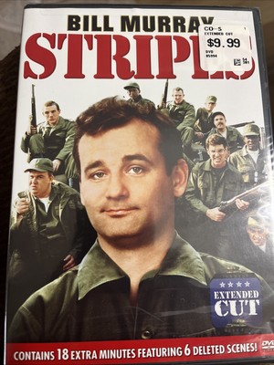 Stripes Bill Murray (Sealed DVD, 2005, Extended Cut) NEW | eBay