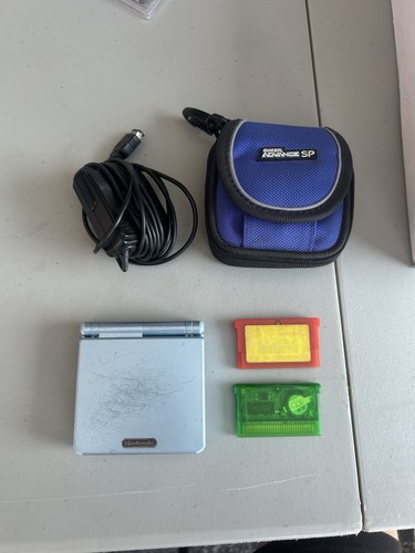 Gameboy advance Sp Bundle With Case And Pokémon Fire Red And Emerald | eBay