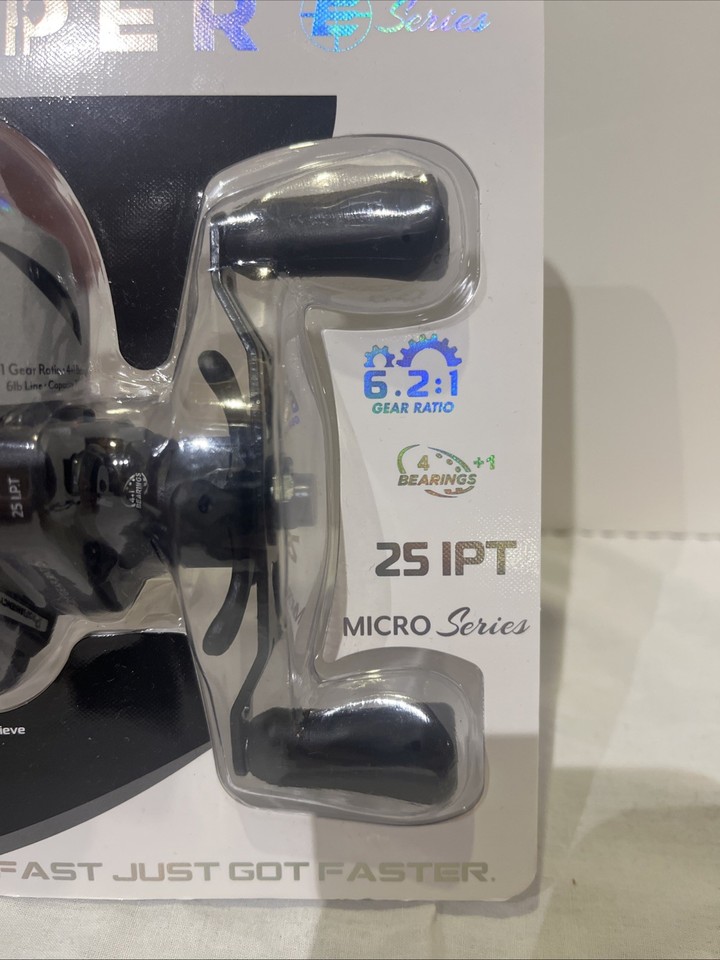 ProFISHiency Sniper E-Series Spincast Reel RH Micro Gear Ratio 6.2:1 25 ...