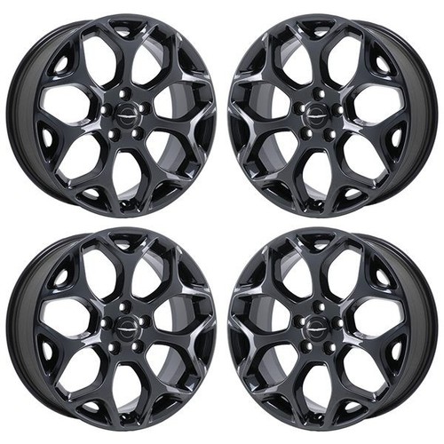 19" CHRYSLER 300 (AWD) PVD BLACK CHROME WHEELS-C RIMS FACTORY OEM 2537 ...