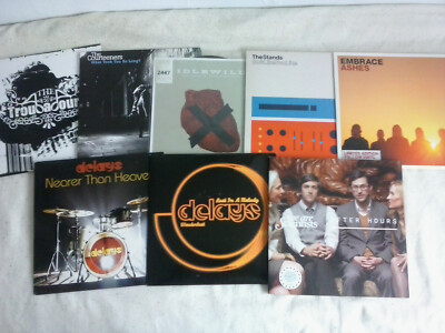 Indie 2000s 7 Inch Vinyl Collection - Like New - Embrace/Delays ...
