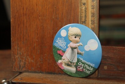 Vintage Pinback Button Precious Moments Collection | eBay