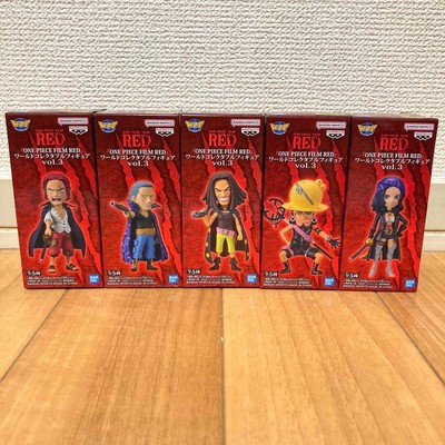 One Piece FILM RED World Collectable Figure Set of 5 vol.3 WCF ...