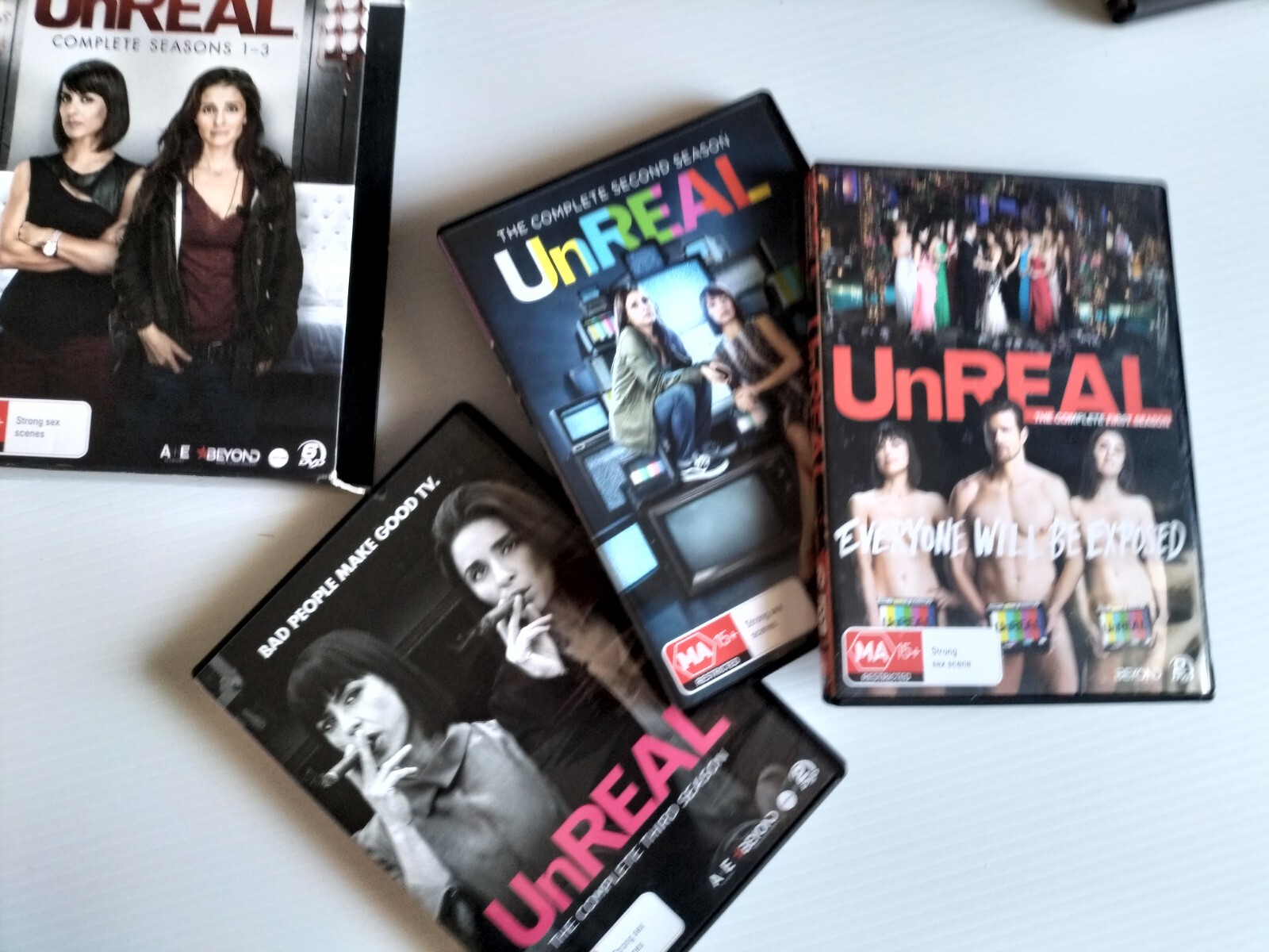 Unreal Seasons 1 - 3 - Region 4 DVD Box Set | eBay