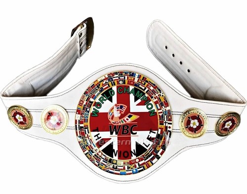 WBC Union Boxing Championship Replica Title Belt Adult Size Leather 4mm ...