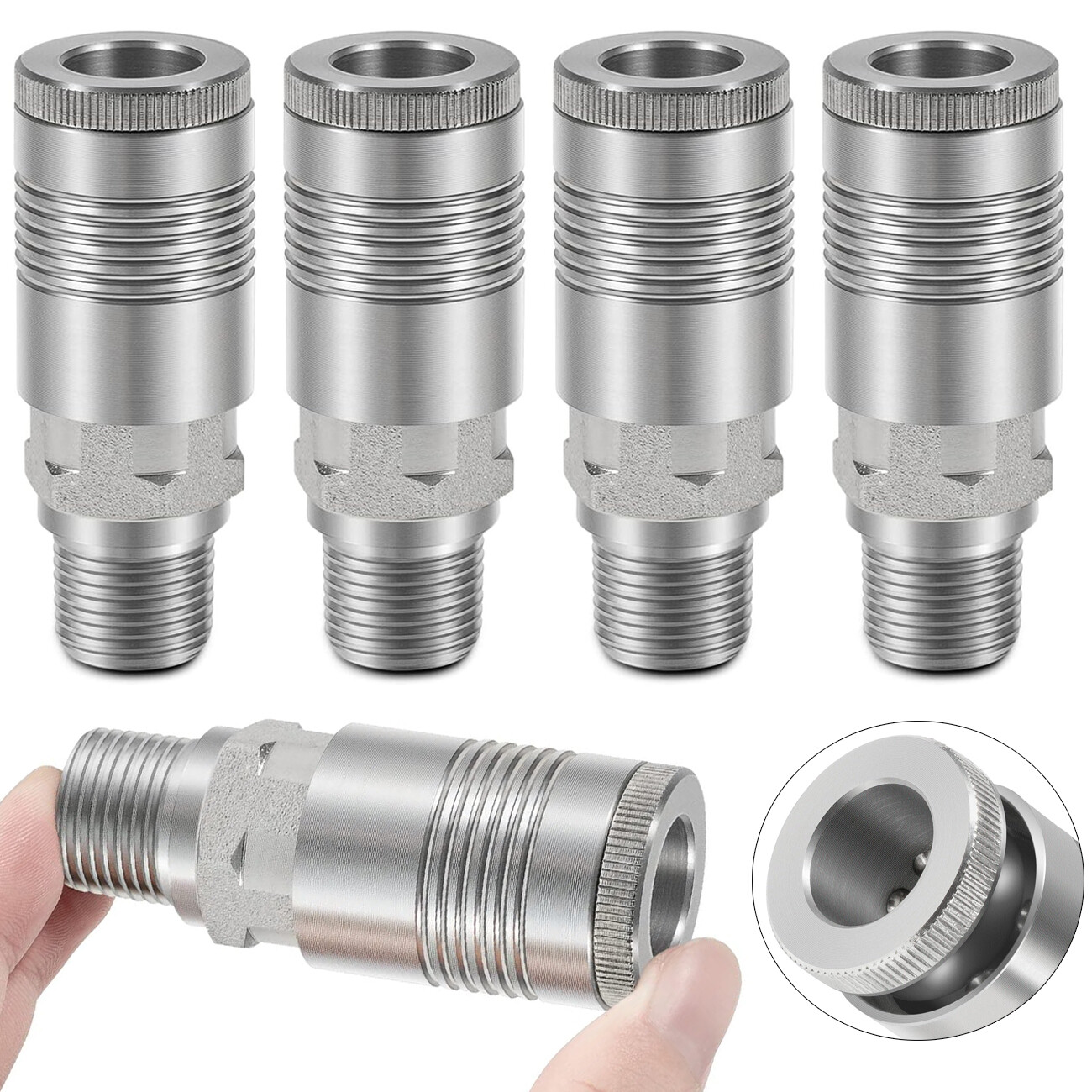 for Milton S-1816 G Style 1/2" NPT Male Air Coupler Pneumatic 60+ SCFM ...