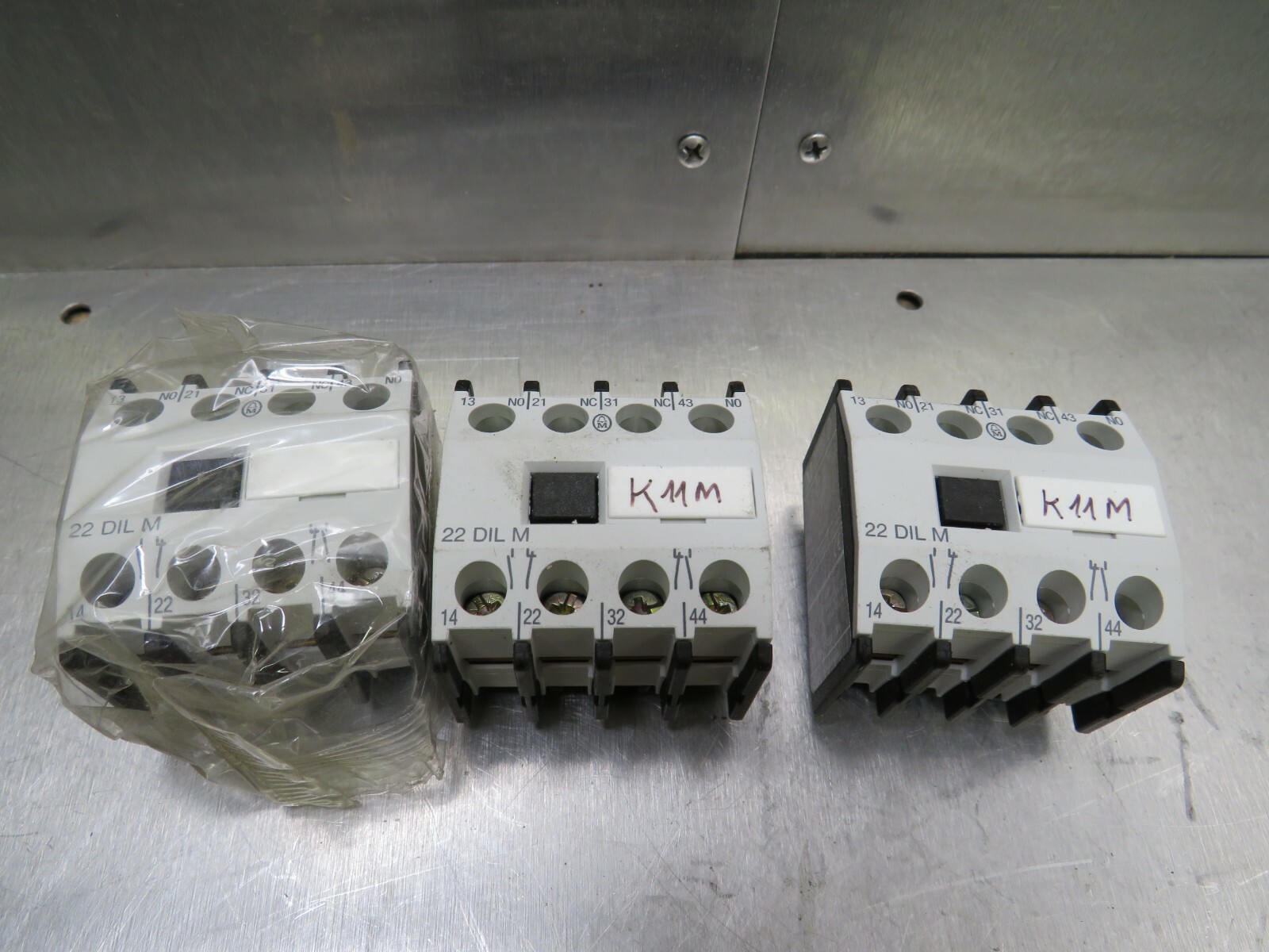 Moeller 22DILM Auxiliary Contact Lot of 3! | eBay